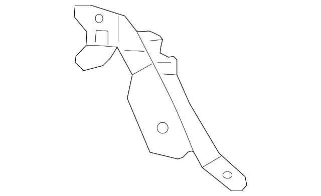 2014-2021 Ram Fender Mtg Bkt - Passenger Side (RH) 68134448AA ...