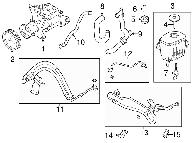 32-41-6-850-665 - Suction pipe 2009-2018 BMW | AutoNationParts.com