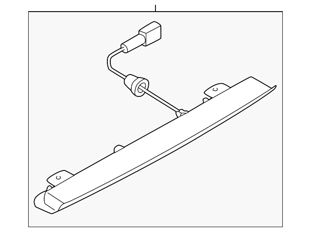 2004-2007 Subaru Impreza High Mount Lamp 84701FA141 | Subaru Parts Store
