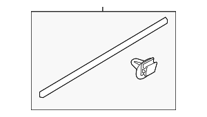 2008-2016 Volvo XC70 Lower Molding - Driver's Side (LH) 31416650 ...