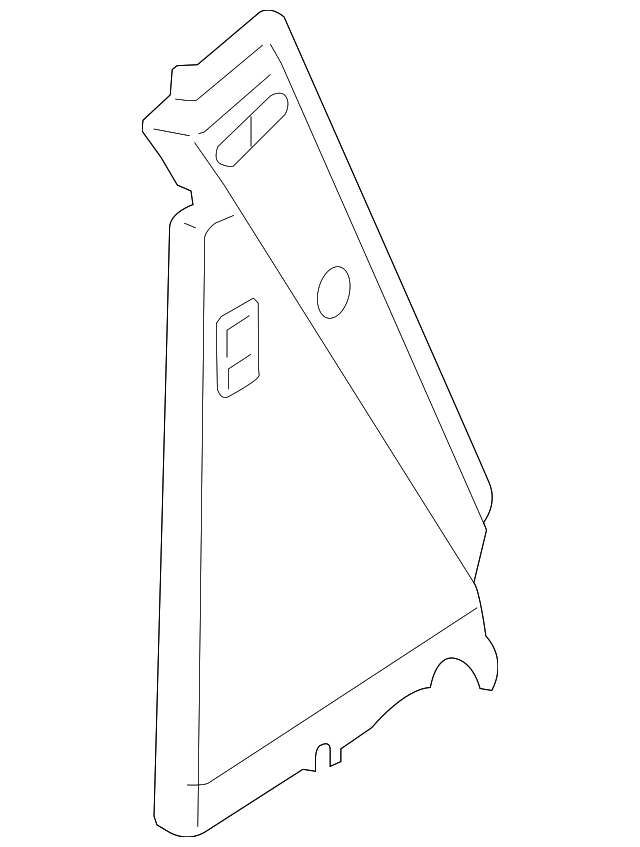 51438092632 - 2019-2022 BMW X5 Quarter Pillar Trim (51-43-8-092-632 ...