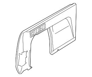 51475a0b6d1 - 2019-2021 BMW X5 Wheelhouse Trim (51-47-5-A0B-6D1) | BMW ...