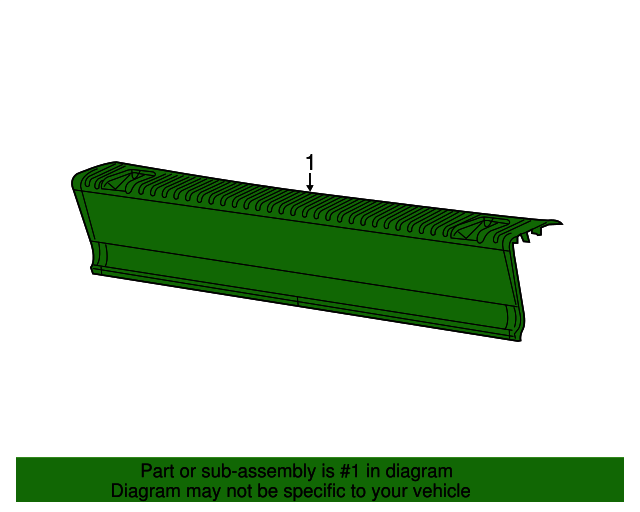 2017-2023 Chrysler Scuff Plate 5RH96PD2AE | TascaParts.com