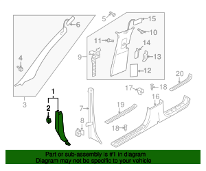 2003-2010 Porsche Cayenne Cowl Trim 955-555-485-00-7A8 | Sunset Porsche ...