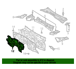 55223-35074 - Insulator - 2003-2014 Toyota | OEM Genuine Toyota Parts