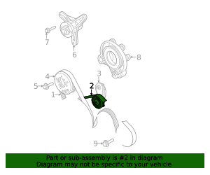 Genuine OEM Serpentine Belt Part# LR121781 Fits 2019-2024 Land Rover ...