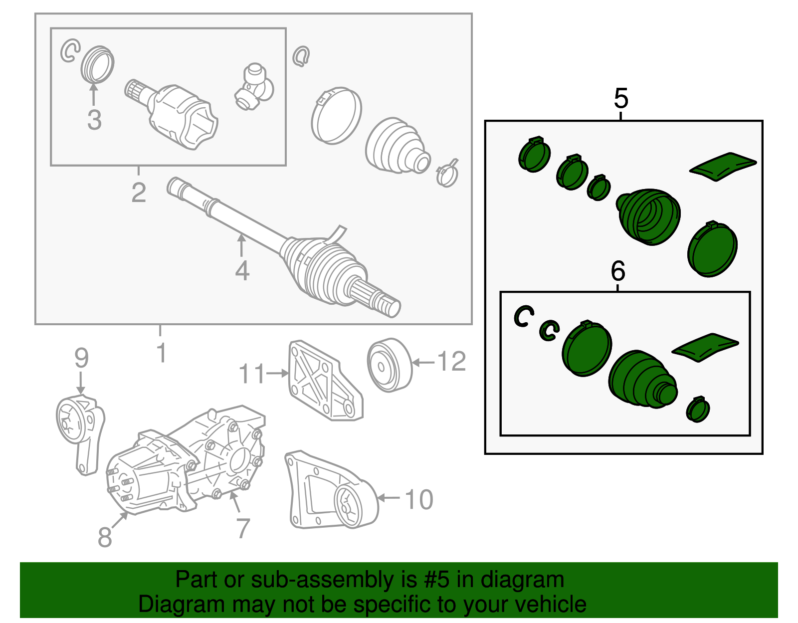 2013-2018 Toyota RAV4 Boot Kit 04429-0R011 | Toyota Parts Center