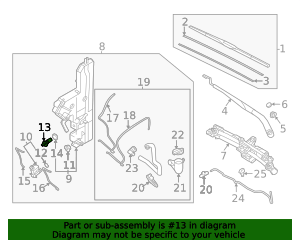 2018-2024 Hyundai Washer Fluid Level Sensor 98521-D9000 | OEM Parts Online