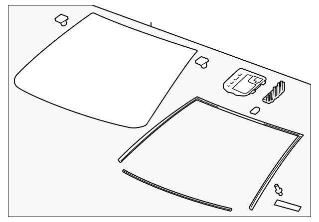 2012-2016 Chevrolet Windshield 95094668 | Auto Parts Express