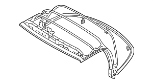 Genuine BMW 54-34-7-036-364 | Top Frame | FREE Shipping on Most Orders ...