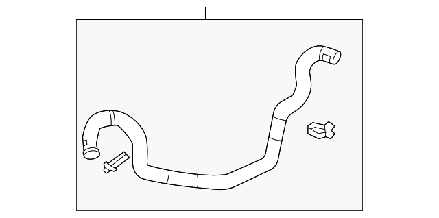 2022-2023 Cadillac CT4 Coolant Hose 84764262 | GMPartsDirect.com