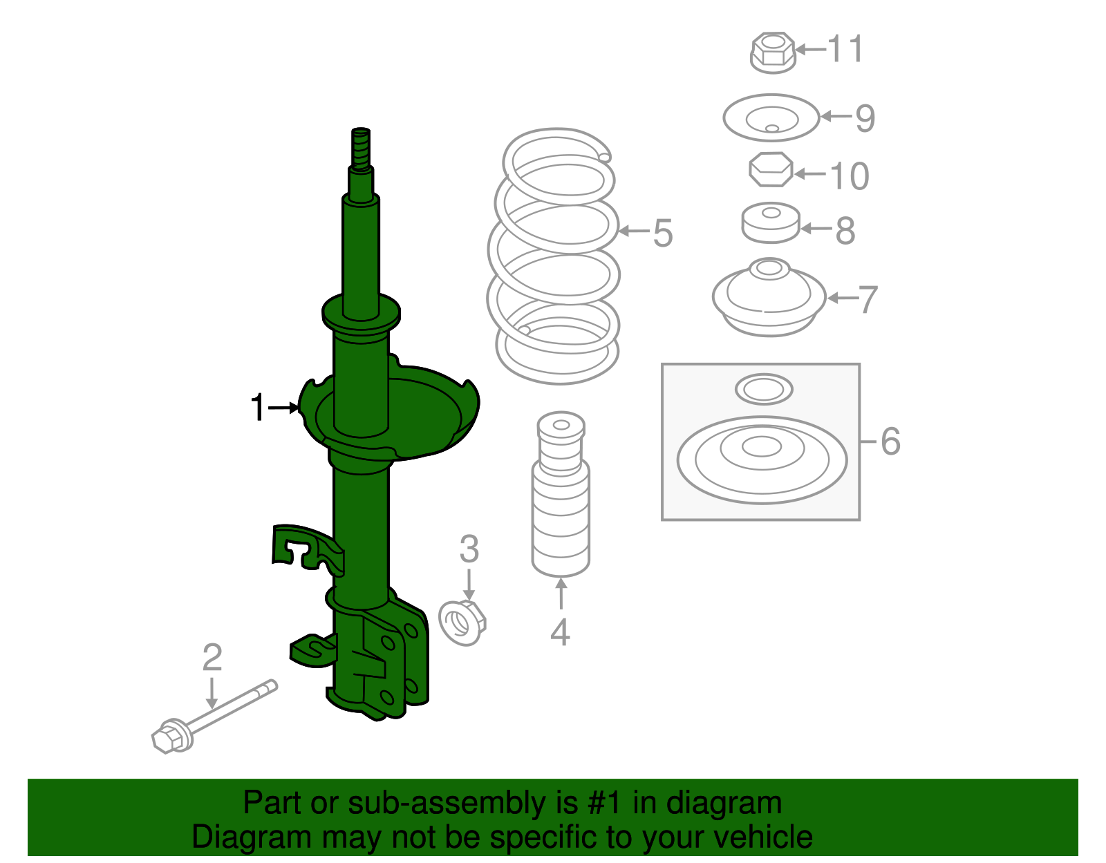 E4303-9KF0B - Suspension Strut - 2012-2020 Nissan | Conicelli Nissan