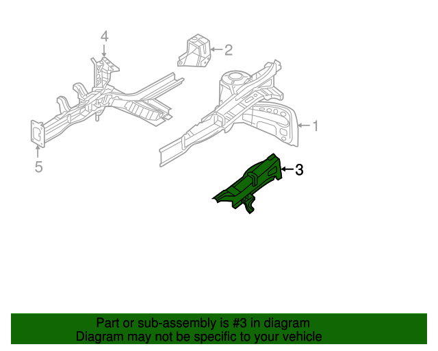 2017-2022 Hyundai Ioniq Apron Reinforced 64533-G2000 | OEM Parts Online