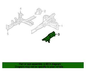 2017-2022 Hyundai Ioniq Apron Reinforced 64543-G2000 | QuirkParts