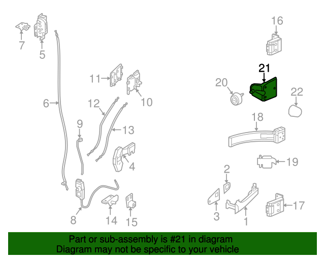 906-630-12-31 - Bumper Bracket 2010-2018 Mercedes-Benz | Mercedes-Benz ...