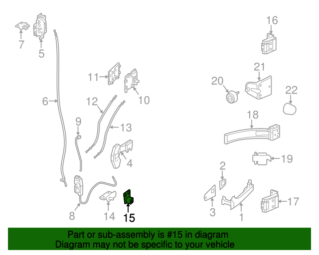 906-760-01-77 - Stabilizer Guide 2010-2018 Mercedes-Benz | Mercedes ...