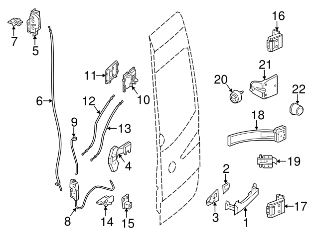 2010-2018 Mercedes-Benz Lower Bracket 906-760-03-28 | Import Parts Direct