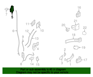 906-740-11-35-28 - Upper Latch 2010-2018 Mercedes-Benz | Mercedes-Benz ...
