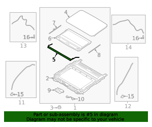 81690-S8000 - Deflector 2020-2024 Kia Telluride | Kia.Parts Store