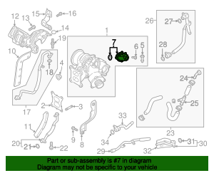 2009-2024 Volkswagen Cut-Off Valve 06H-145-710-J | VW Direct Auto Parts