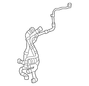 2020-2023 Mercedes-Benz Radiator Hose 177-501-01-02 | MB OEM Parts