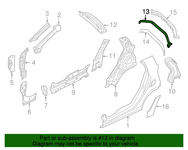 453-650-22-00 - Roll Bar 2017-2019 Smart | Mercedes-Benz USA Parts