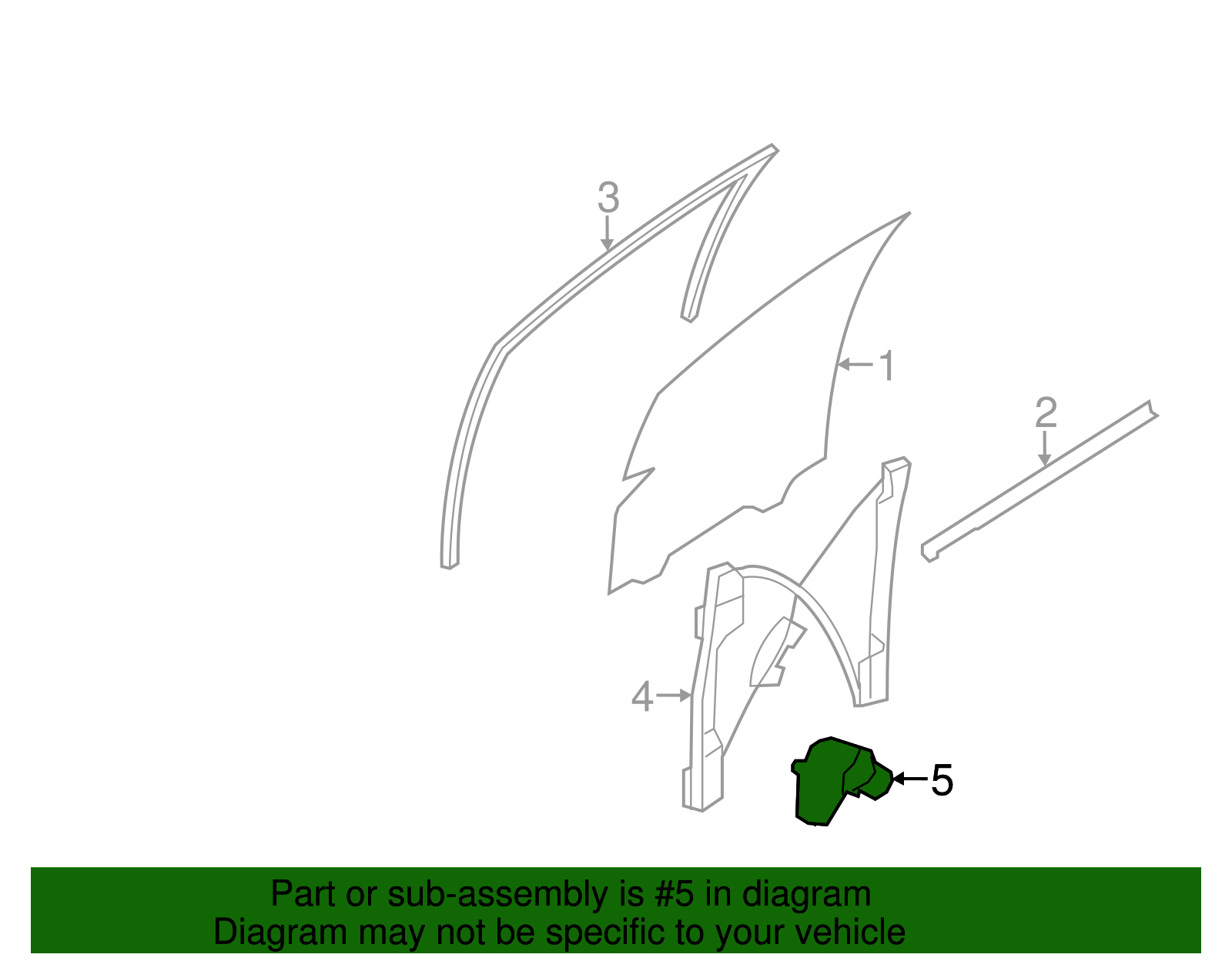 2007 Ford Edge | Window Motor | 7T4Z-7823394-A | Walls' Ford Parts