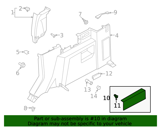 2021-2023 Ford Bronco Cover m2dz7831288ba | TascaParts.com