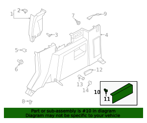 Original 2021-2024 Ford Bronco Cover M2DZ-7831288-BA | Levittown Ford Parts