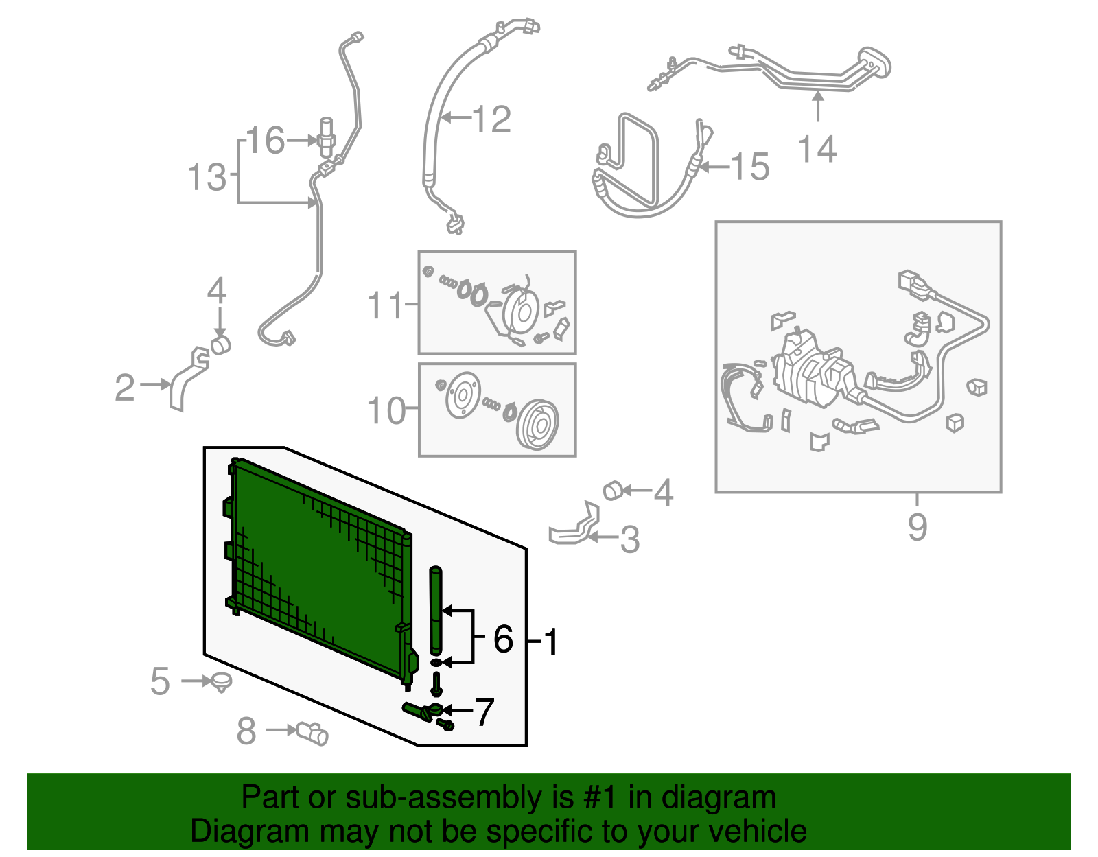65625-TVA-A00ZZ - 2018-2024 Honda Accord - Gusset R Rear Panel (Upper ...