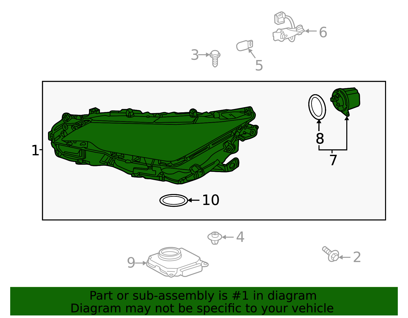 2021-2024 Lexus Headlamp Assembly 81145-53A00 | Lexus of Pembroke Pines ...
