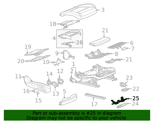 2020-2021 Cadillac Module Bracket 84492723 | GMPartsDirect.com