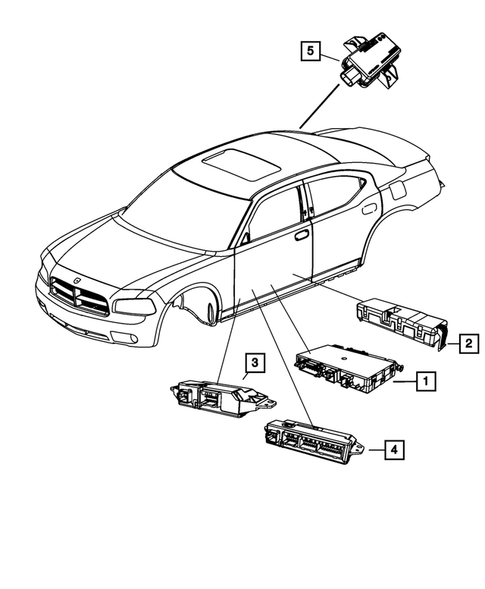 Keys, Modules and Engine Controllers for 2010 Dodge Charger | Mopar eStore