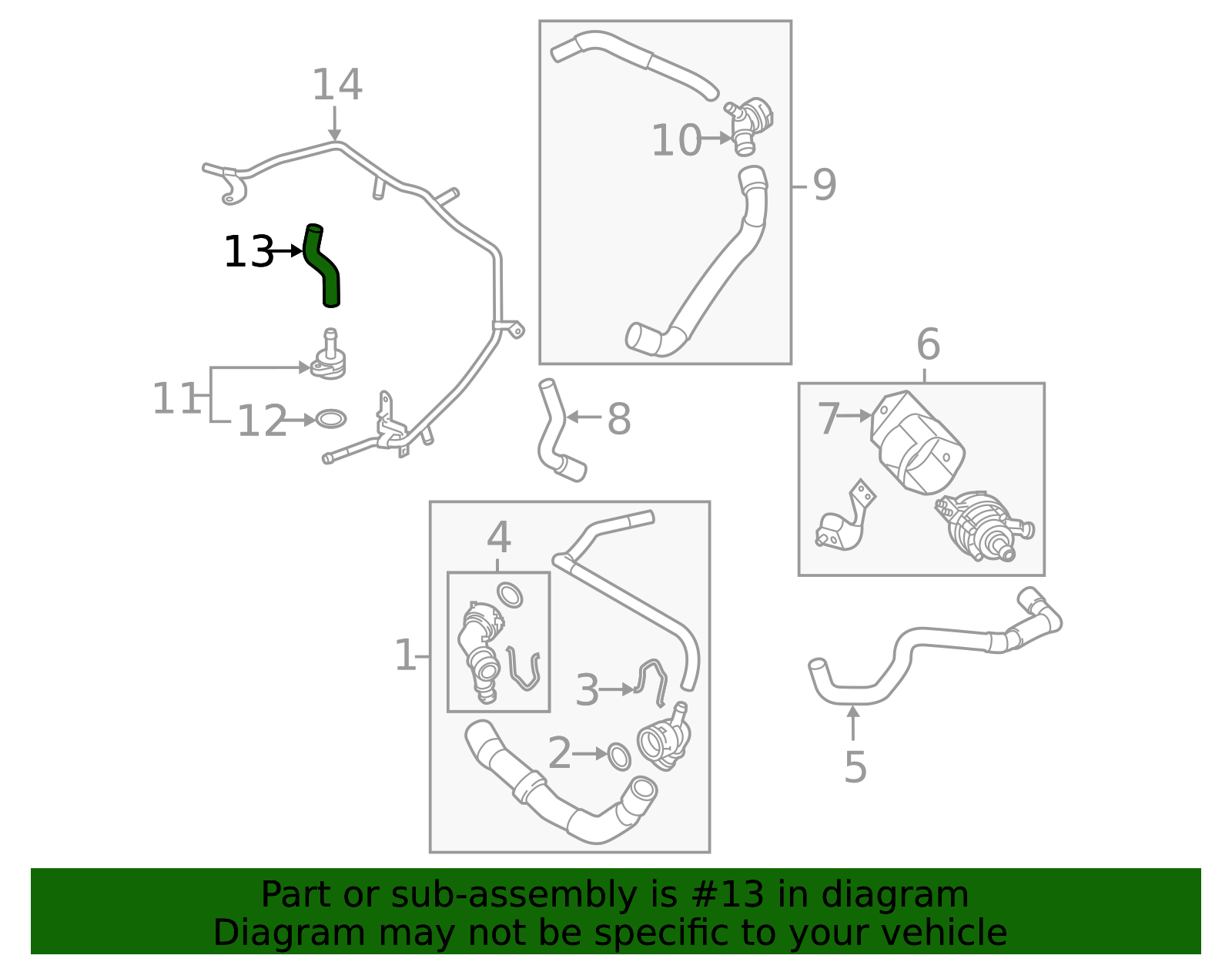 06K-121-051-M - Hose 2015-2024 Audi | Audi OEM Parts