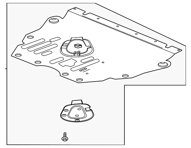 2020-2023 GM Under Cover 60005893 | OEM Parts Online