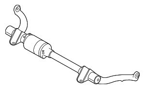 Genuine OEM Stabilizer Bar Part# LR092959 Fits 2013-2017 Land Rover ...