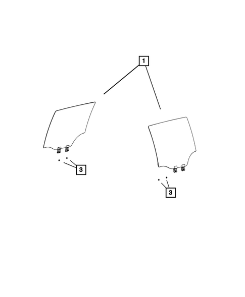 Glass and Interior Rear View Mirror for 2018 Jeep Compass | MoparPart