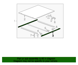 2014-2018 GM Side Rail 22878367 | OEM Parts Online