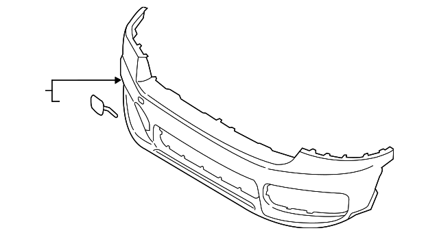 51-11-7-478-624 - Bumper Cover - 2017-2021 Mini Cooper Countryman ...
