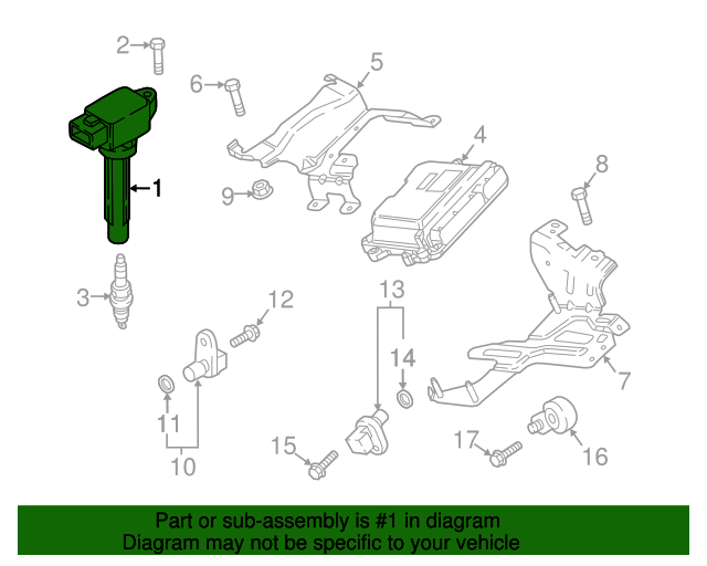 pe2018100a - Ignition Coil 2012-2024 Mazda | AutoNationParts.com