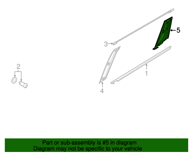 83270-A9000 - Applique 2015-2021 Kia Sedona | Kia.Parts Store