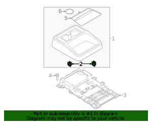 2020 Ford Outer Molding Clip -W720456-S300 | QuirkParts