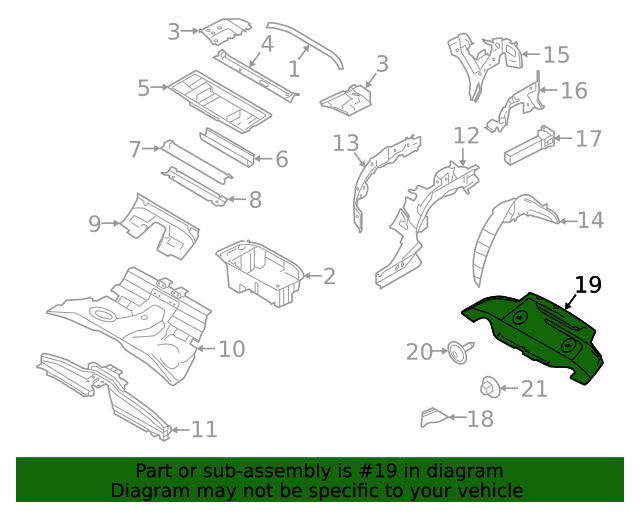 Genuine Porsche 971-825-505 |Under Cover | FREE Shipping on Most Orders ...
