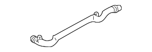 64218380127 - 2001-2006 BMW X5 HVAC Heater Hose (64-21-8-380-127) | BMW ...