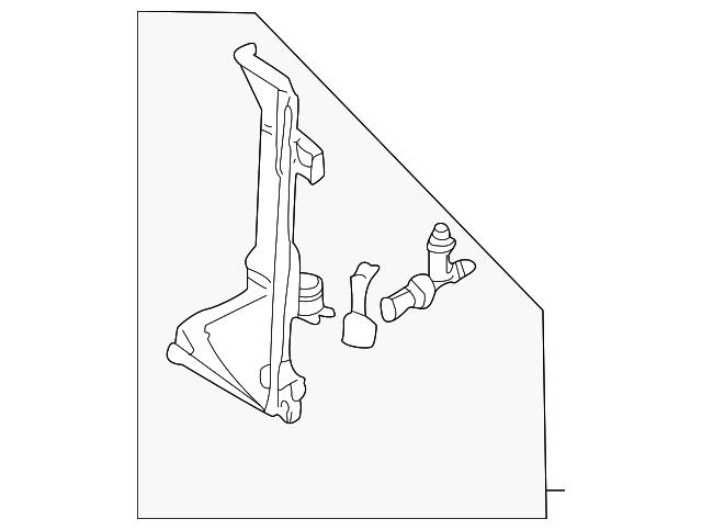 Genuine BMW 17-11-1-438-818 | Mount Bracket | FREE Shipping on Most ...