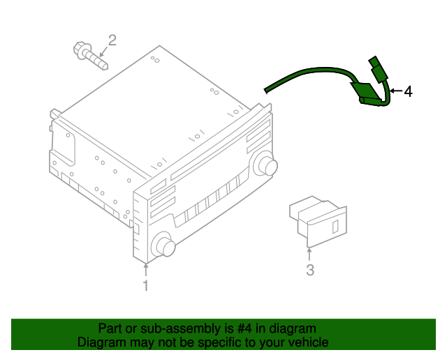 2016-2018 Nissan Wire Harness 24018-EZ20A | OEM Parts Online