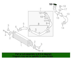 31370994 - Upper Hose O-Ring 2015-2025 Volvo | AutoNation Parts