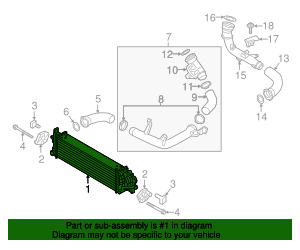 2016-2025 Volvo Inter-Cooler 32249741 | OEM Parts Online