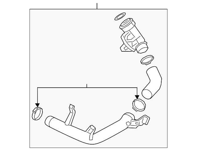 2015-2024 Volvo Inlet Tube 31370288 | OEM Parts Online