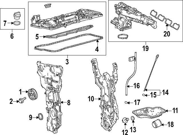 2023-2024 Toyota Intake Manifold 17120-F0100 | OEM Parts Online